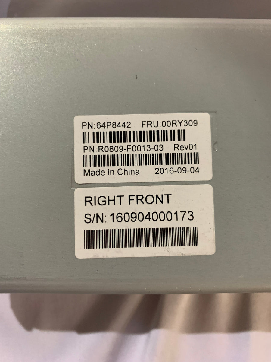 IBM V3700/V5000/V7000 RAIL KIT - 64P8442 00RY309 R0809-F0013-03 160904 ...