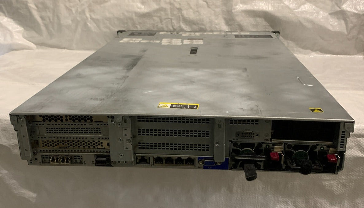 Q8D81A HP SIMPLIVITY 380 G10 NODE SERVER 1600W PSU x2 / 8GB RAM x6 / 2 ...
